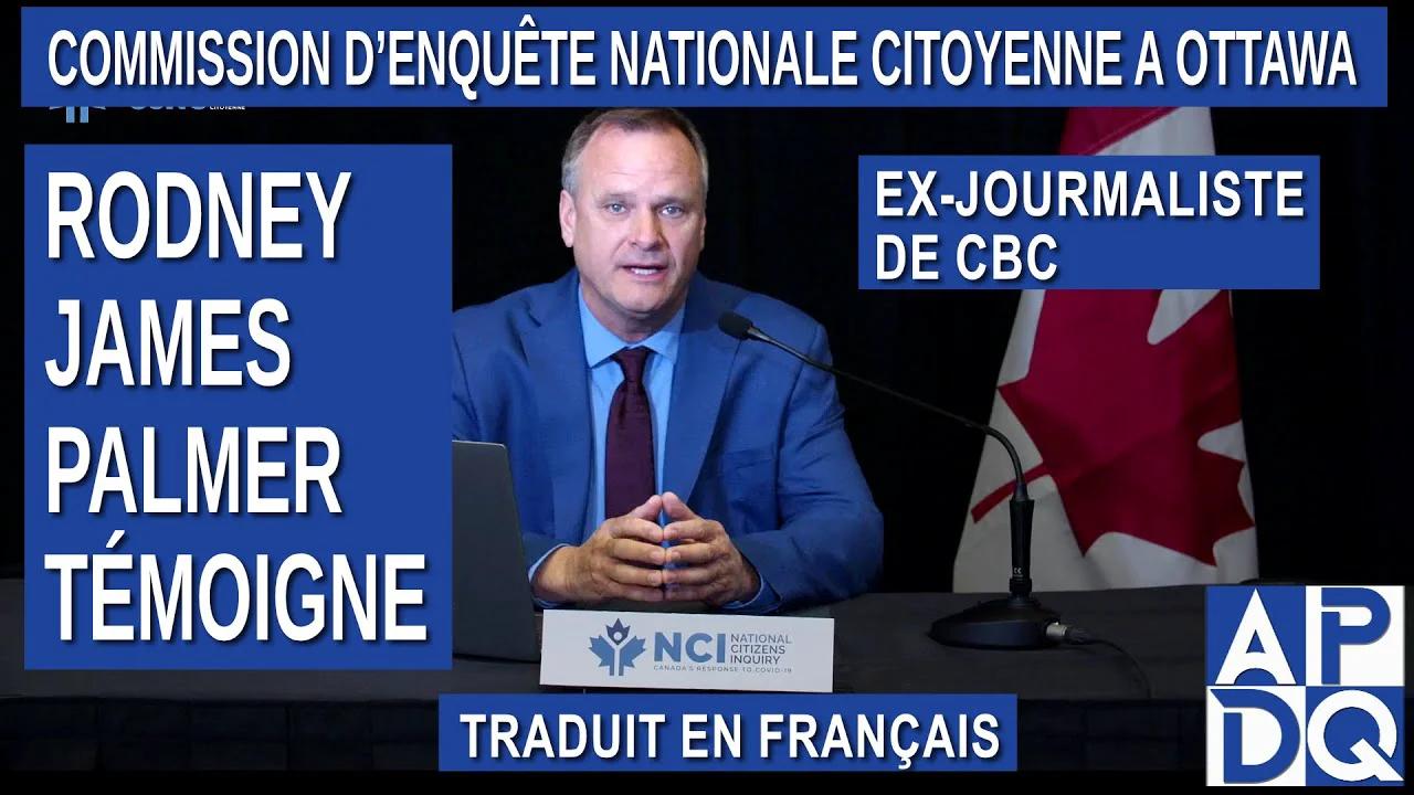 CeNC - Commission d’enquête nationale citoyenne - Journaliste Rodney ...