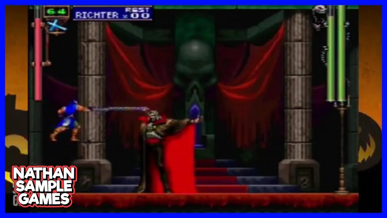 Castlevania SOTN - FULL SERIES │Nathan Sample Games