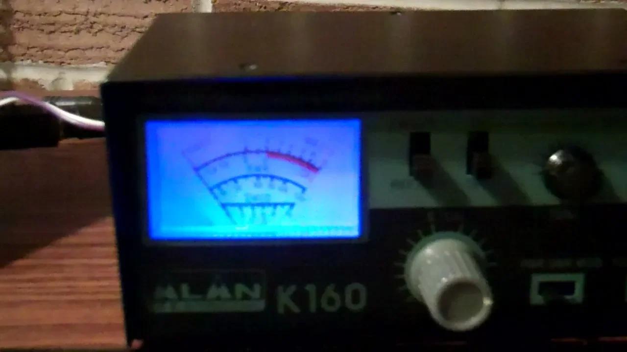 Swr meter and antenna matcher homemade led lights