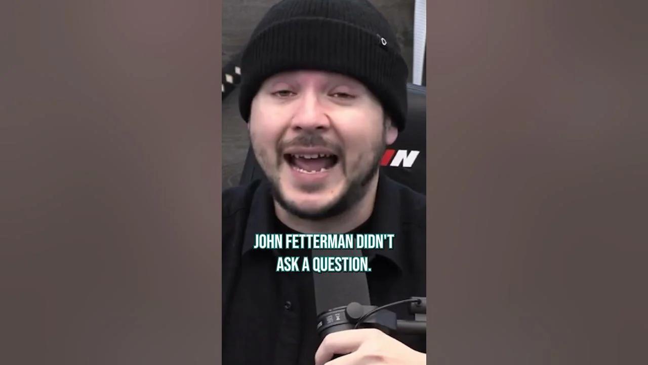 Fetterman Incoherent RAMBLING Goes Viral, Media PRAISES Garbled ...