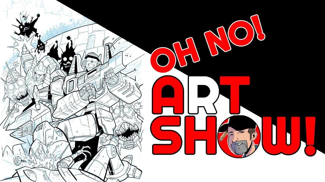 Drawing a Super Joe Cover! #art
