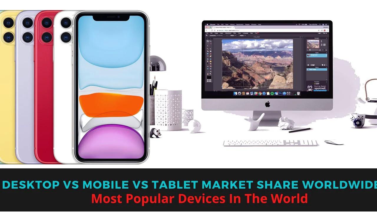 Most Popular Devices In The World: Desktop Vs Mobile Vs Tablet Market ...