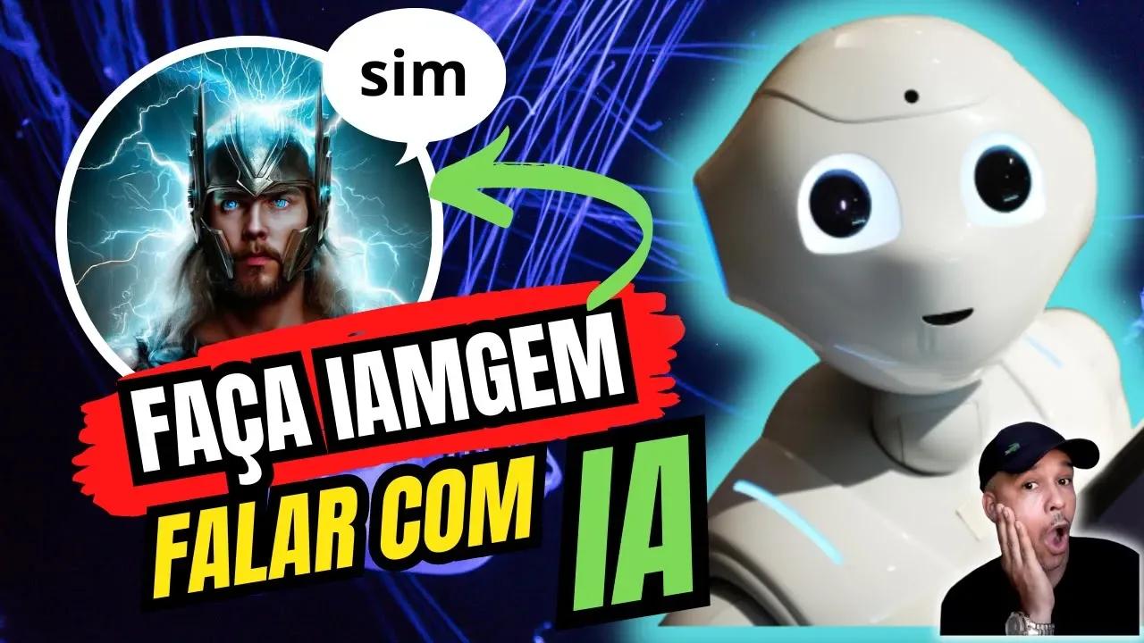 Como Fazer qualquer imagem Falar com Inteligência Artificial D-ID