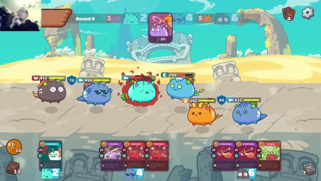 Axie Infinity Arena Games (1700+ Rank)