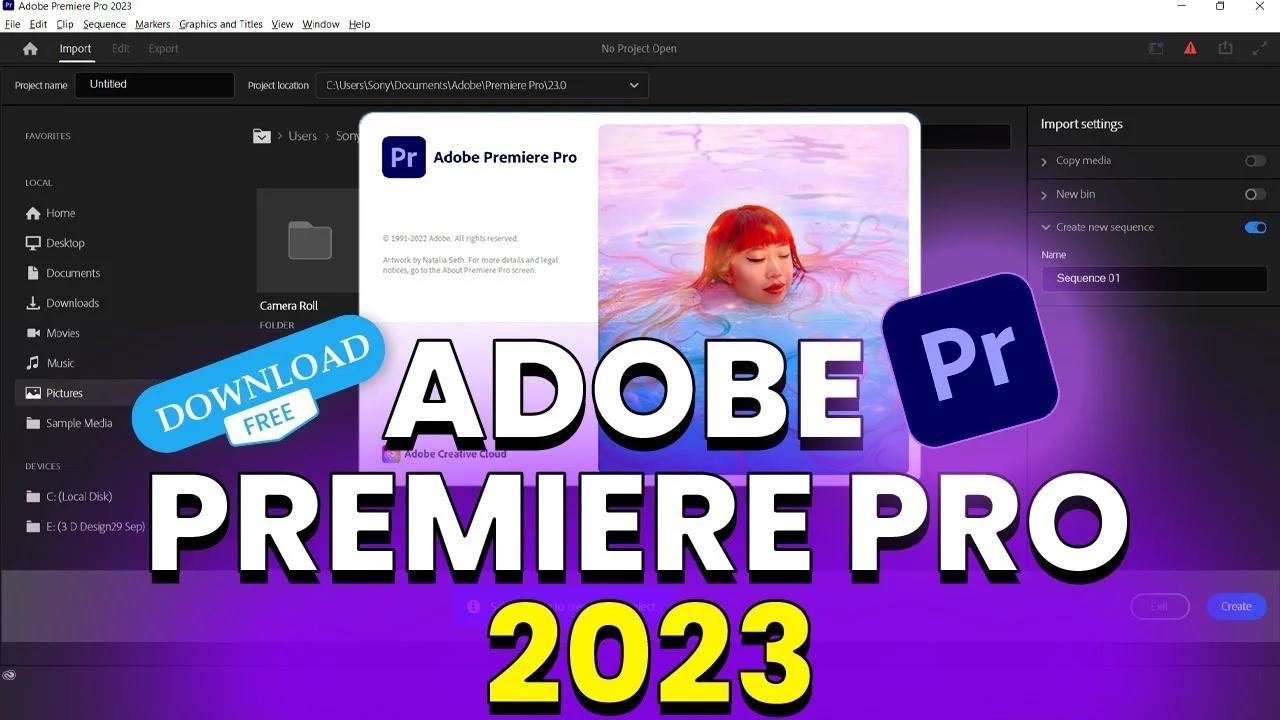 Adobe Premiere Pro 2023 | premiere pro free download | Adobe premiere ...