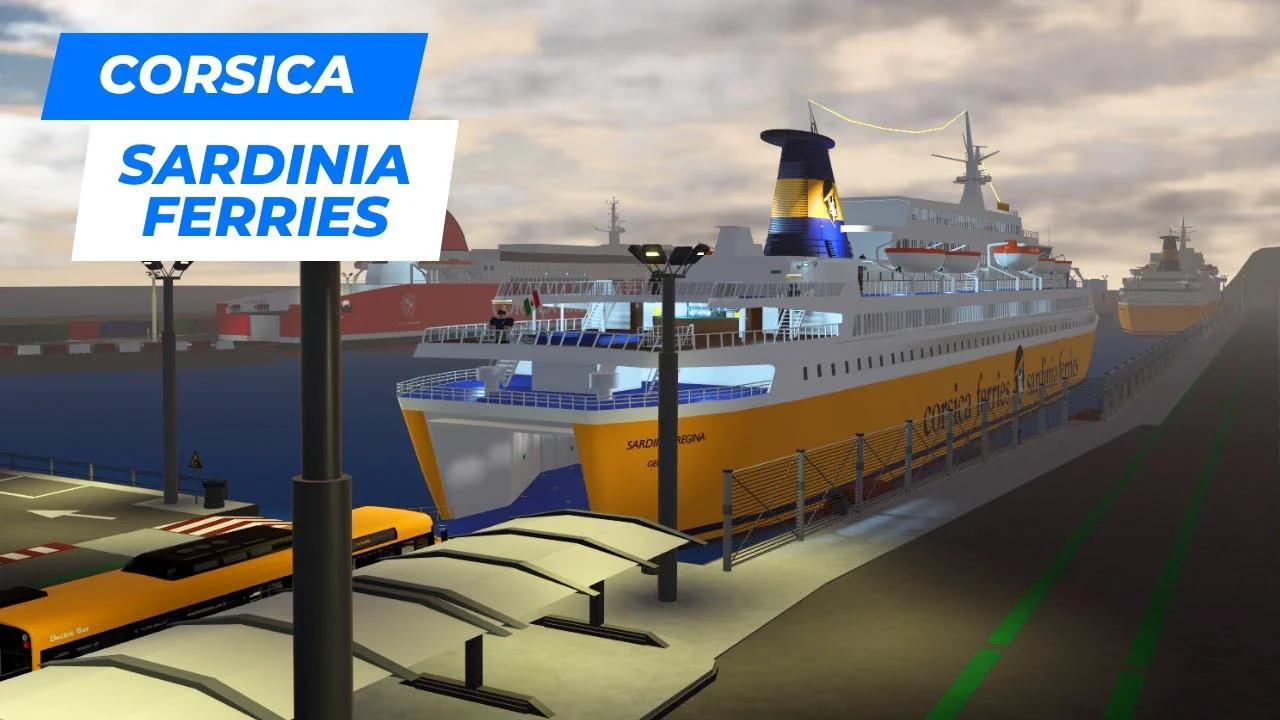 🛳️ (ROBLOX Ferry Crossing) Corsica Sardinia Ferries | Bastia - Savona