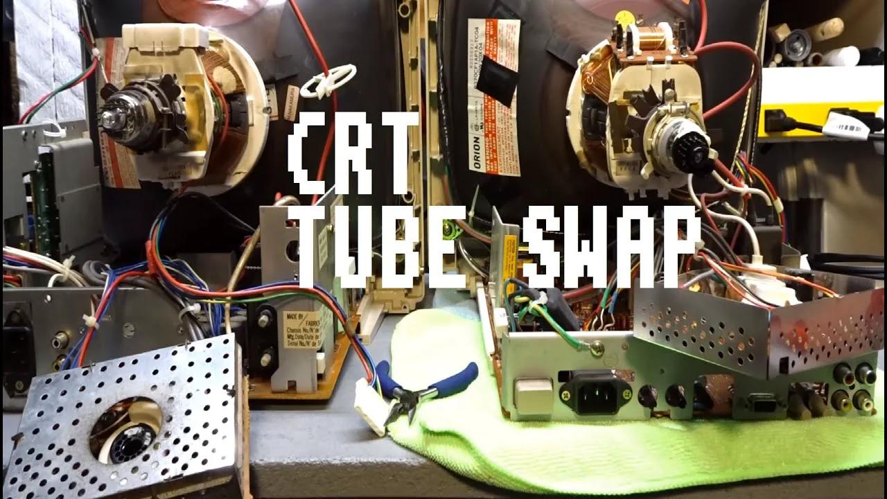 Commodore monitor tube swap: is it possible?