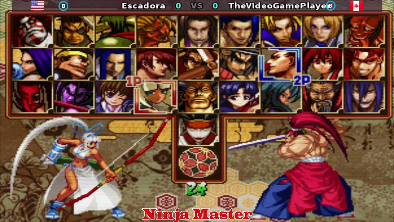 Escadora vs TheVideoGamePlayer - Samurai Shodown V Special / Samurai ...