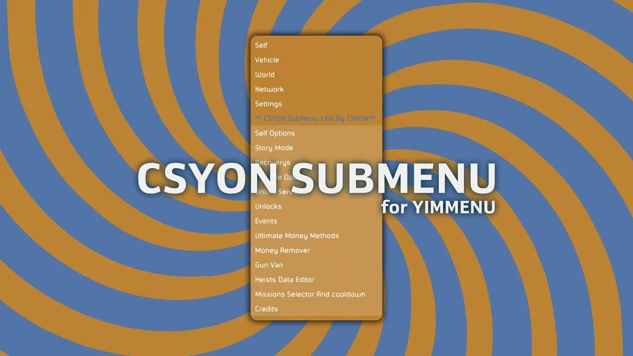 HOW TO INSTAL SCRIPTS ON YIM?│CSYON SUBMENU V7.1 FOR YIMMENU
