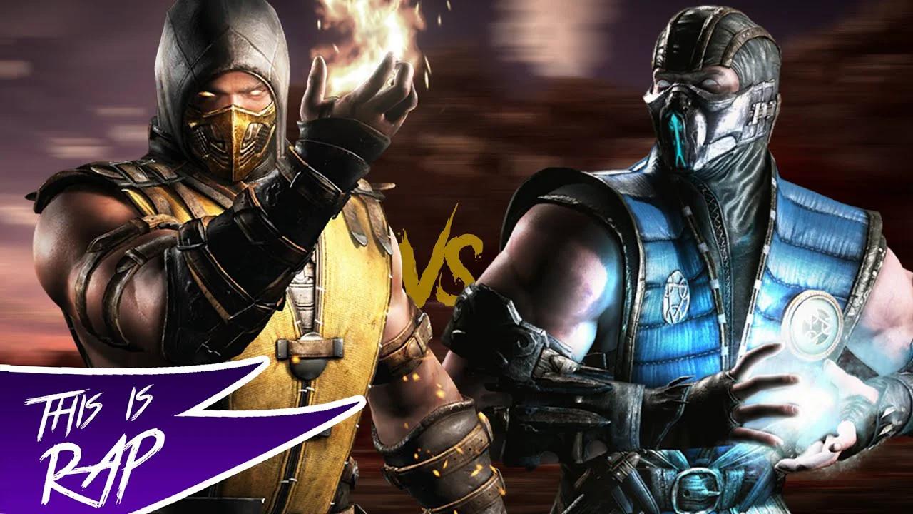 Scorpion vs Sub-Zero. Batalla de rap ║ This is Brayan