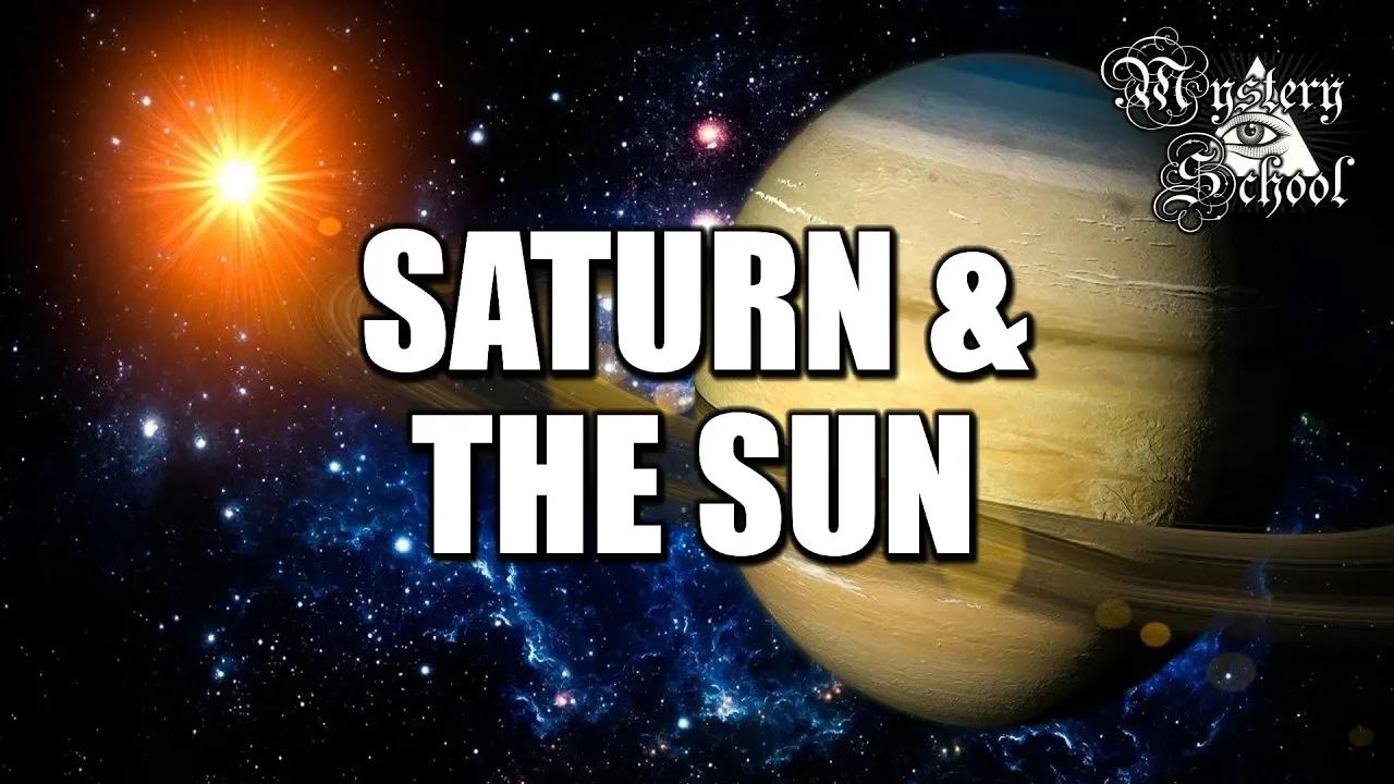 Saturn and the Sun