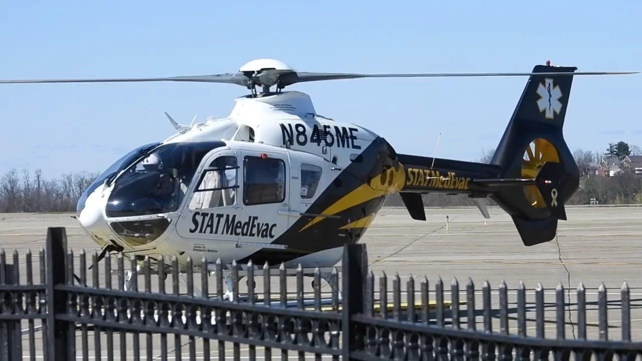 N845ME - STAT MedEvac 15 Landing