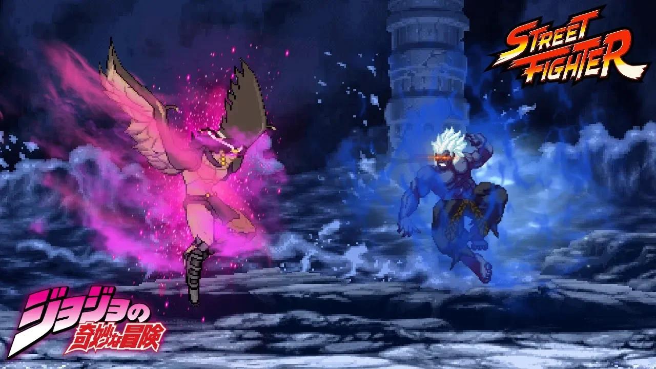 Oni vs Ultimate Kars - Street Fighter X Jojo's Bizarre Adventure