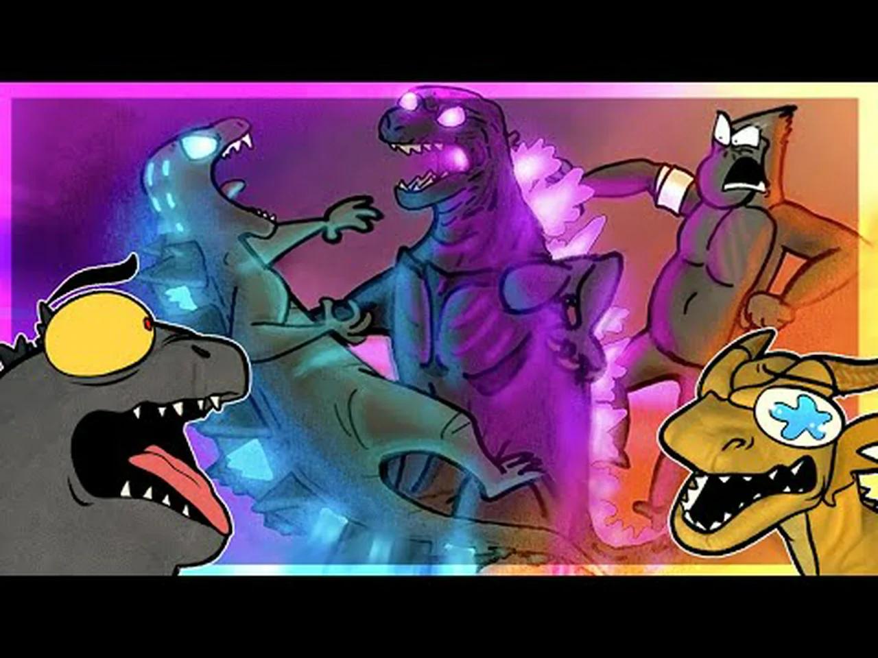 Godzilla & Kevin React to GODZILLA vs MONKEY vs SHIN GODZILLA (act 1) - Part 26