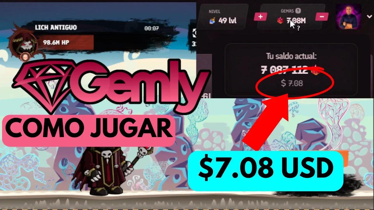 💎Gemly💎 Tutorial Como Empezar a Jugar para 🤑GANAR DINERO🤑