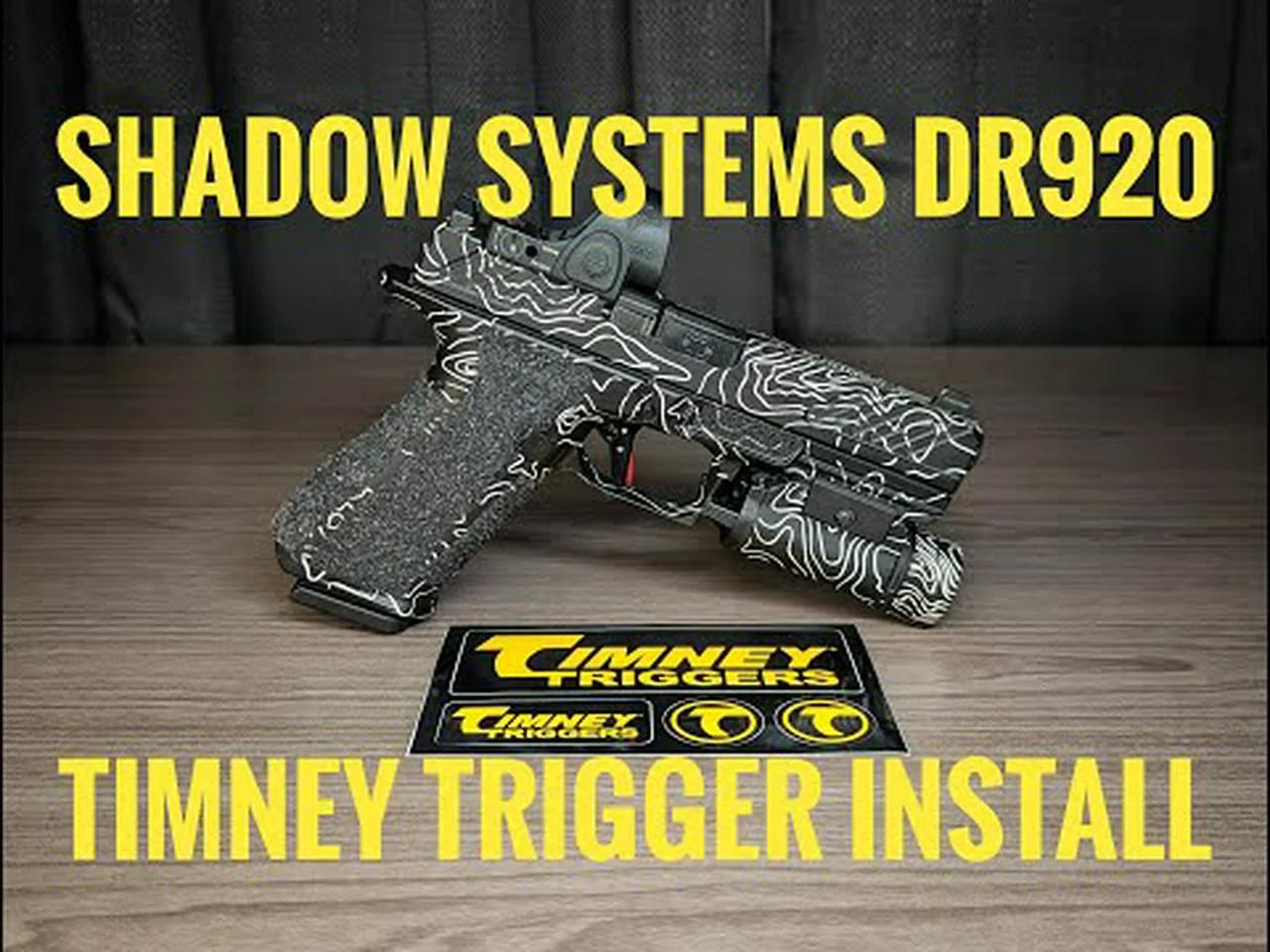 Shadow Systems DR920 Timney Trigger Install