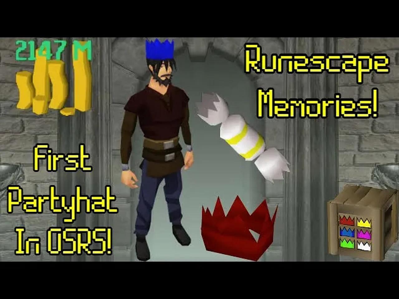 OSRS First Partyhat Release - Runescape Memories Ep. #2