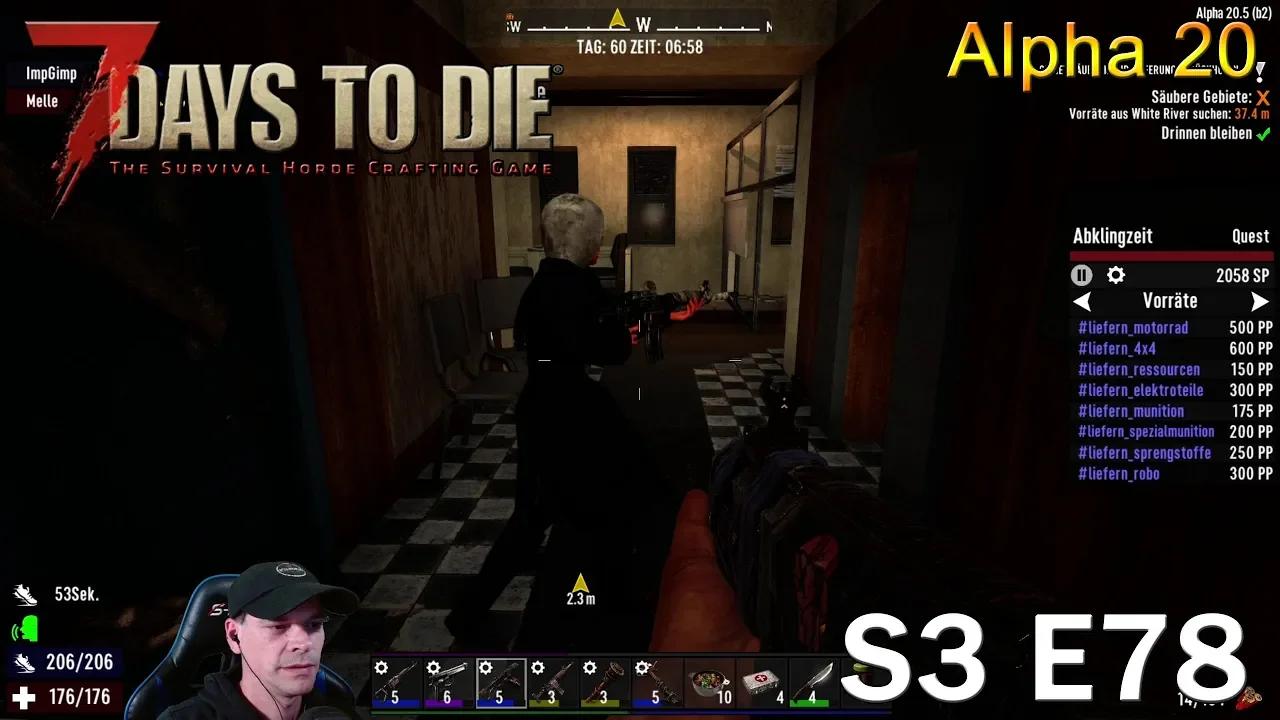 7 Days to Die Alpha 20 Deutsch S3 E78 Eine Quest zu dritt [Lets Play Coop Gameplay]