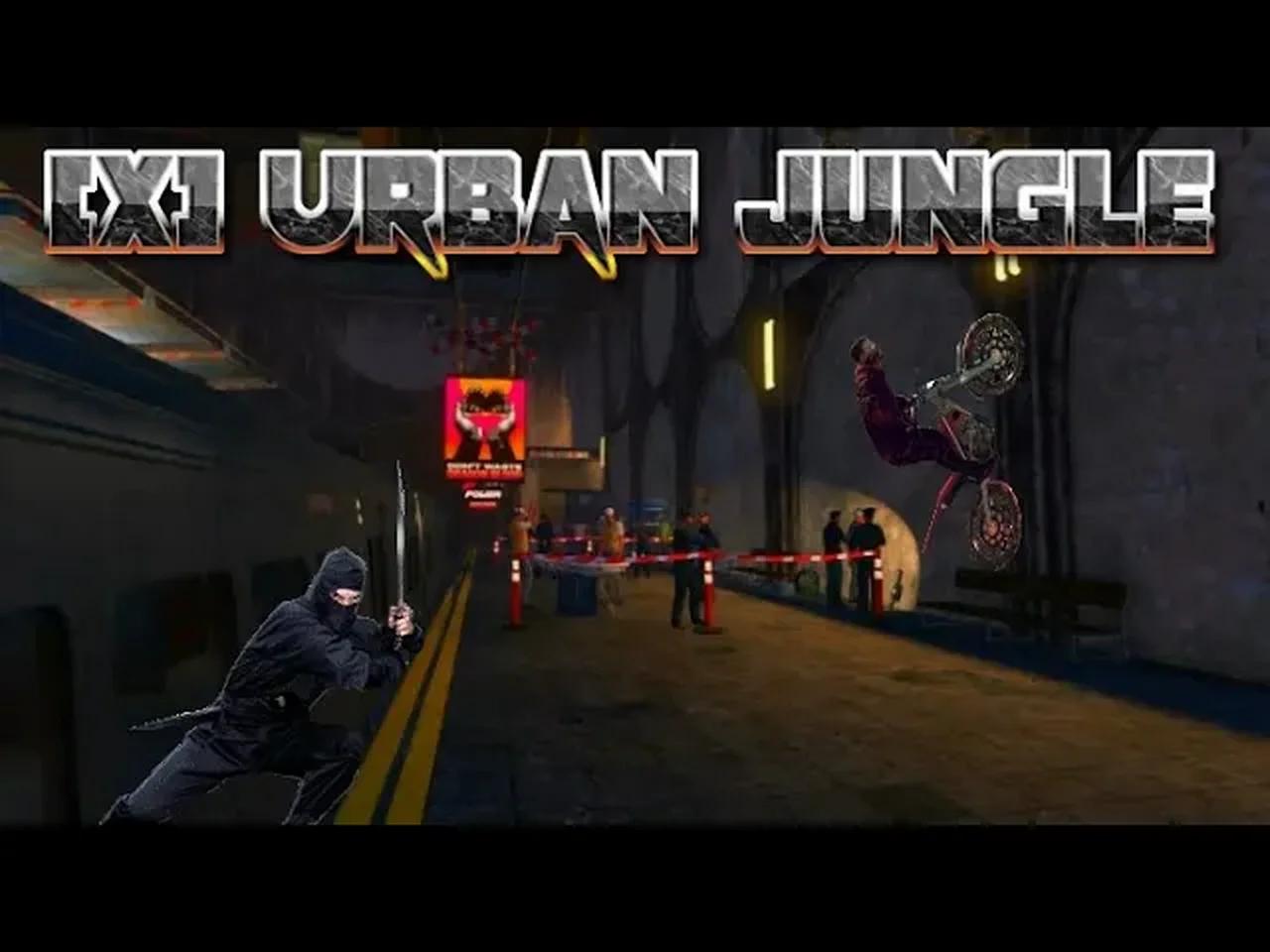 Trials Rising [X] Urban Jungle {Ninja lvl. 4} Custom Track Run