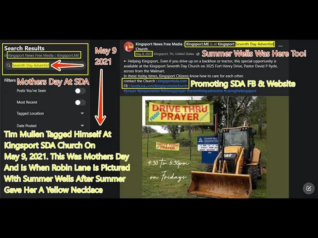 Tim Mullen At Kingsport SDA Church On Mothers Day, May 9, 2021