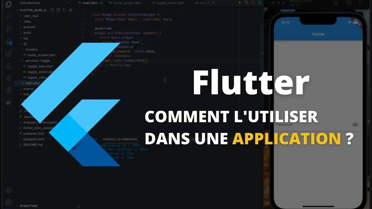 Flutter BLoC pattern - Exemple d'utilisation de Flutter BLoC @David Silvera
