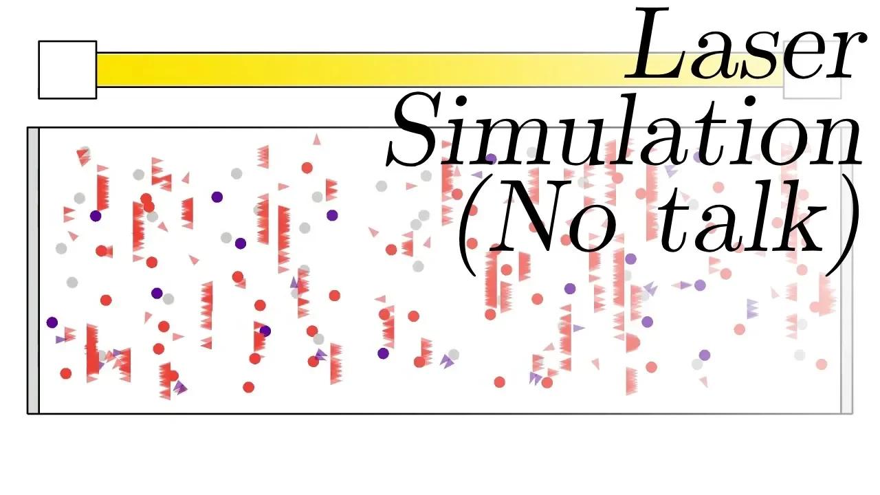 Laser simulation only (No talk)