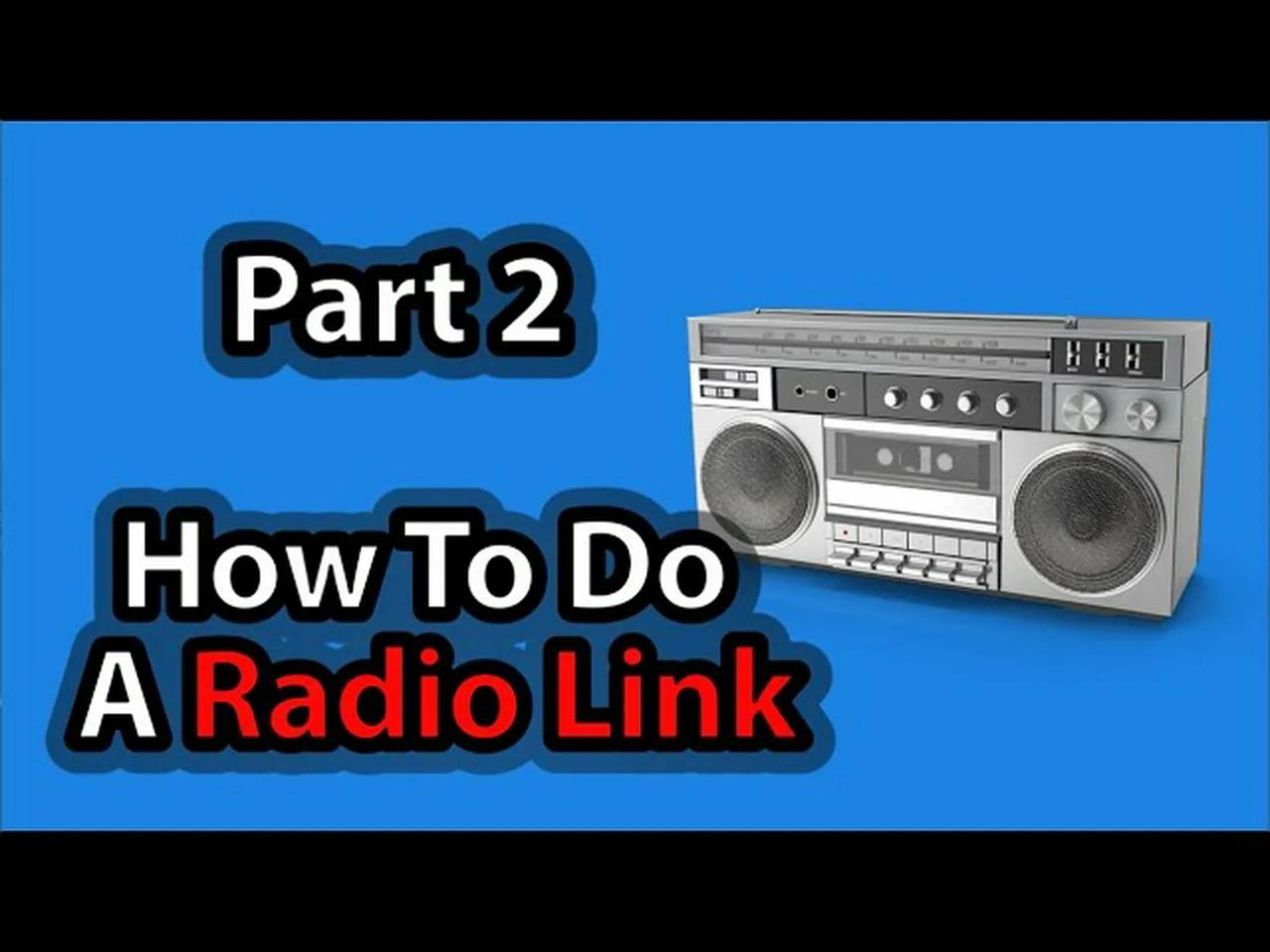 Radio Presenter Training. How To Do A Radio Link As A Presenter. Part 2 ...