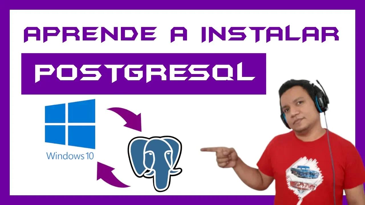 👉🏻 CÓMO Descargar e INSTALAR POSTGRESQL en WINDOWS 10 🌀 [2022]