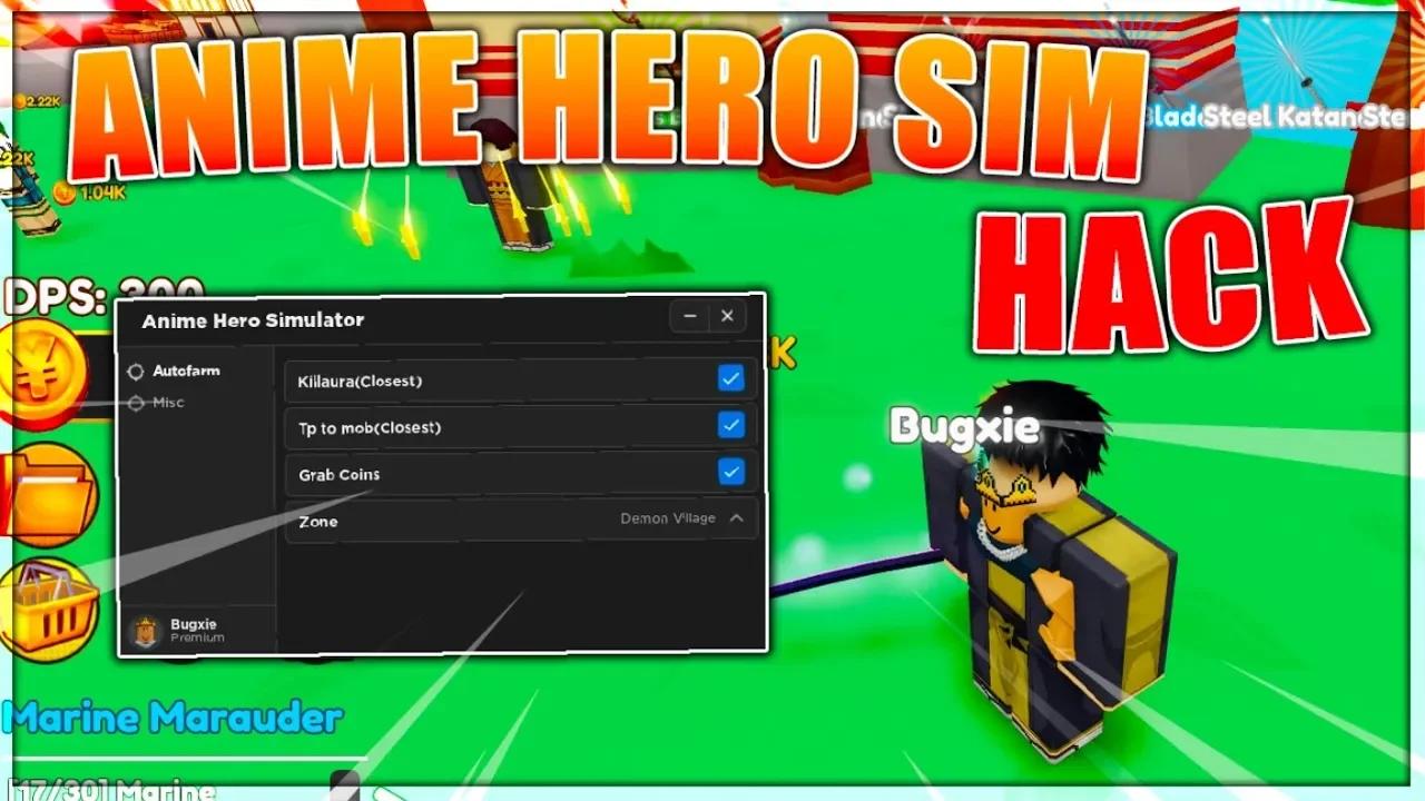 ROBLOX Anime Hero Simulator Script | Pastebin 2022 | Anime Hero ...