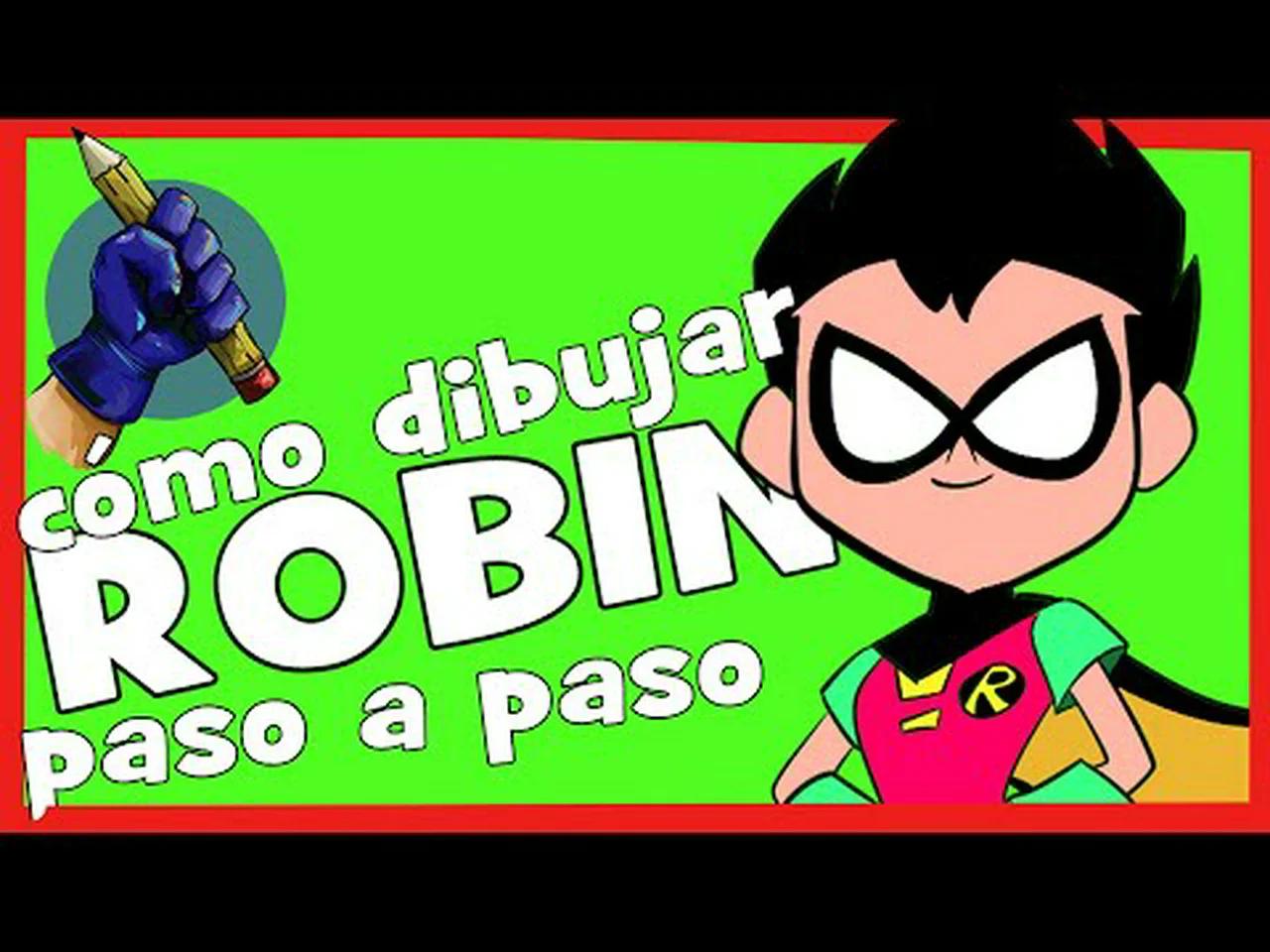 COMO DIBUJAR a ROBIN |superdraw
