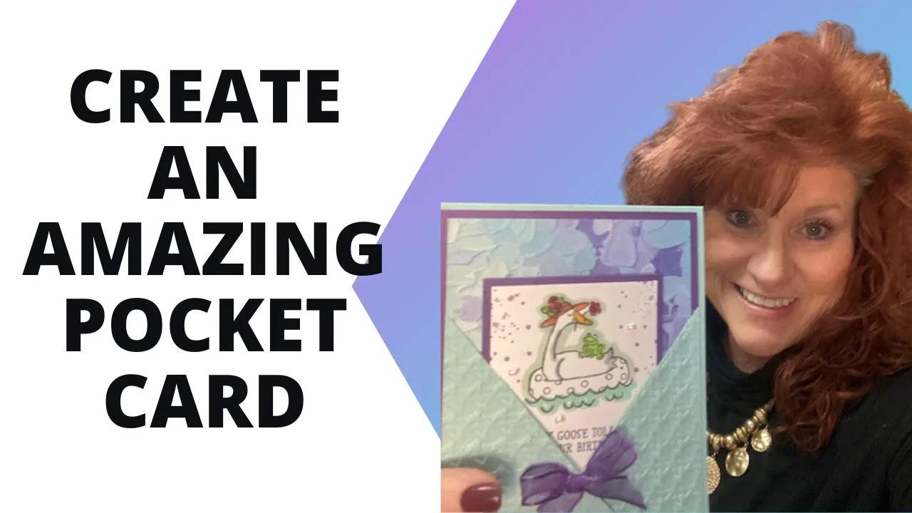 🌻Create an Easy Pocket Card in Just Minutes!