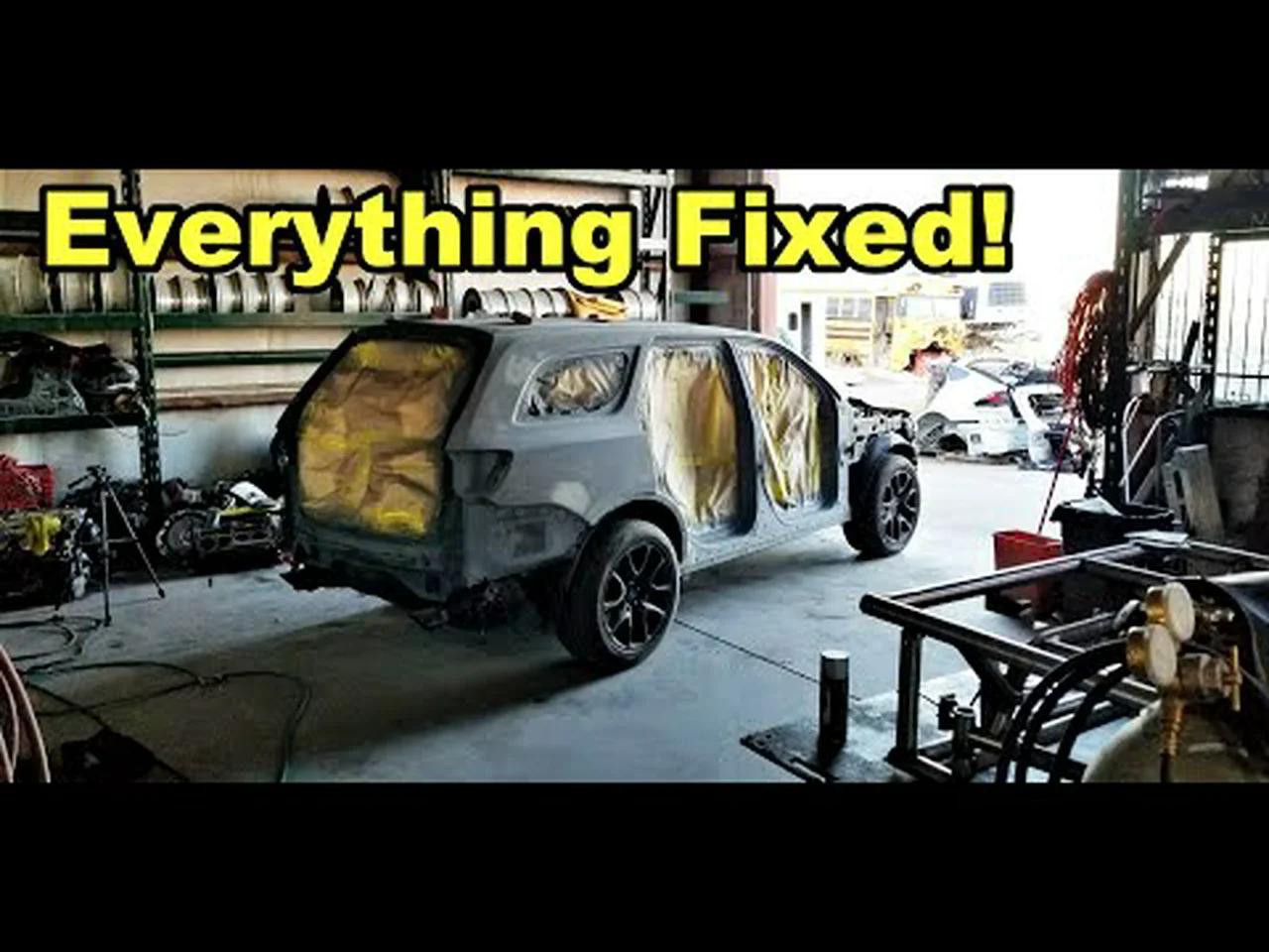 Rebuilding a Wrecked 2021 Dodge Durango SRT Hellcat Pt17