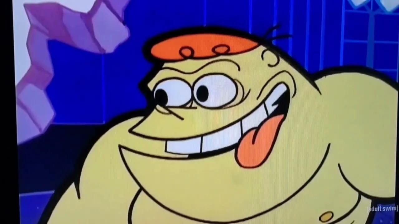 dexter lab - hulk transformation (spanish scene)