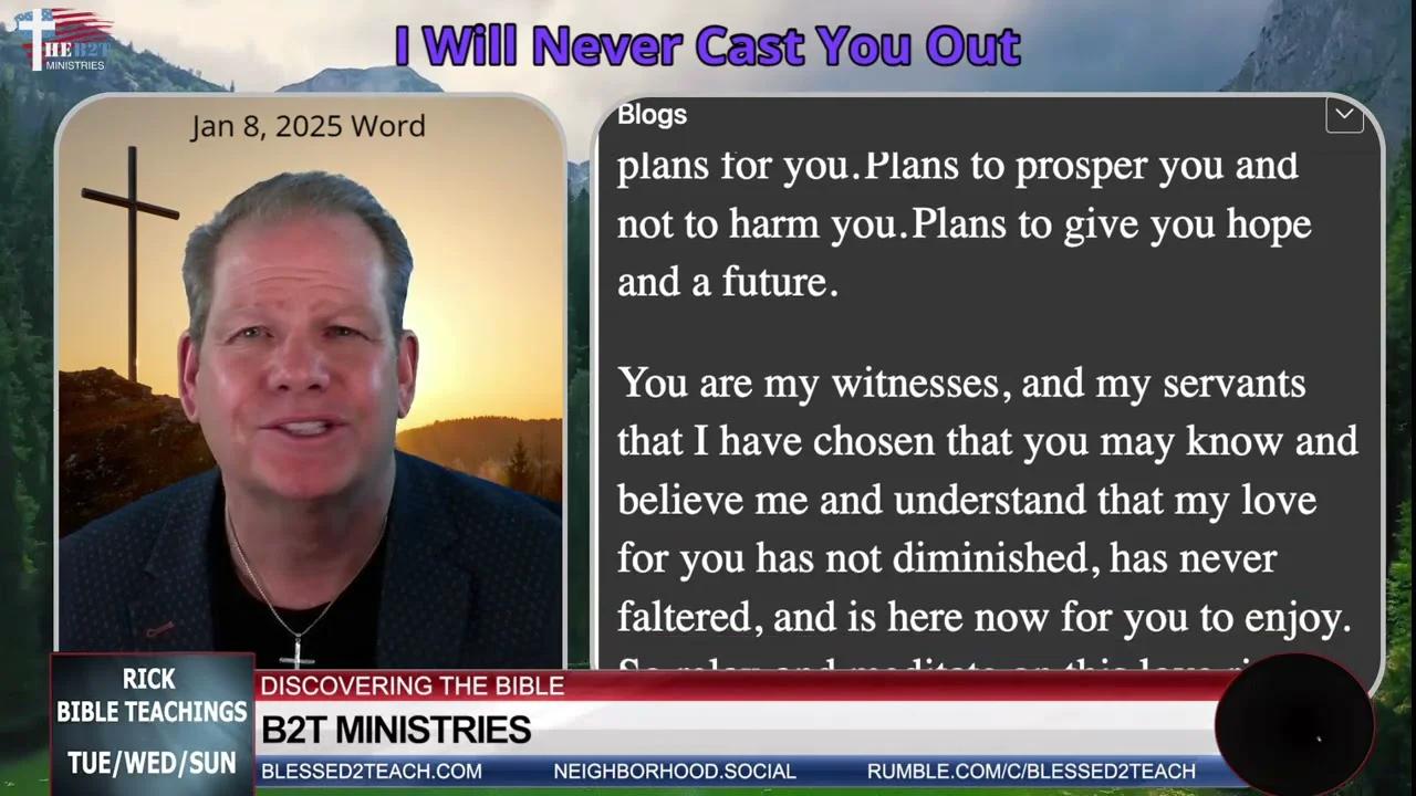 I Will Never Cast You Out