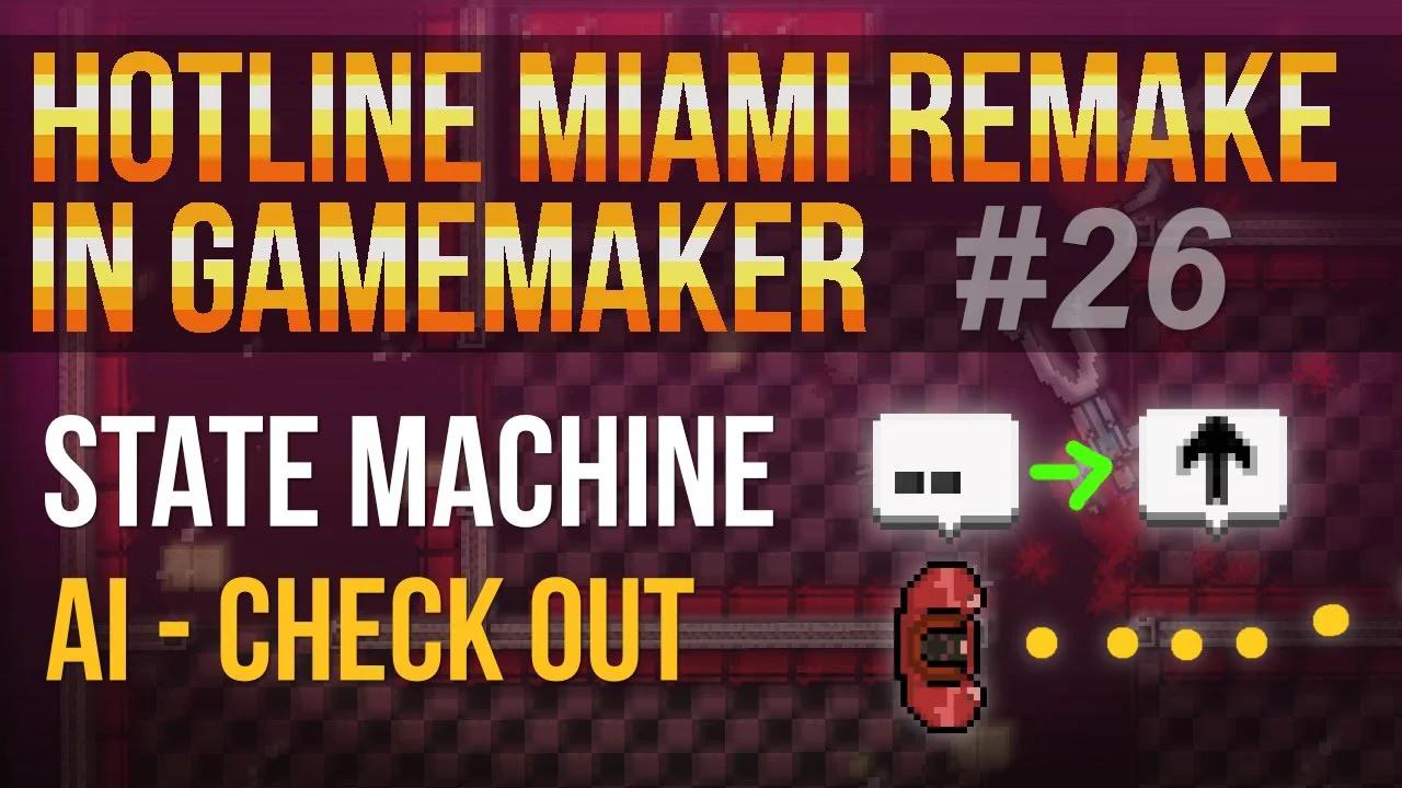Hotline Miami Remake in GameMaker Studio #26 - Mp_grid for pathfinding