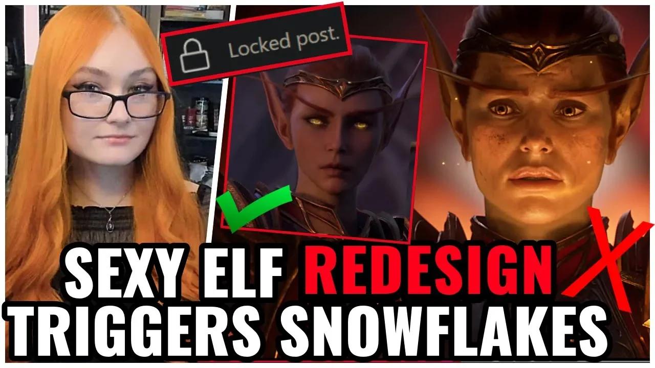 Sexy WoW Elf Redesign TRIGGERS Snowflakes, Subreddit Mods LOCK Threads ...