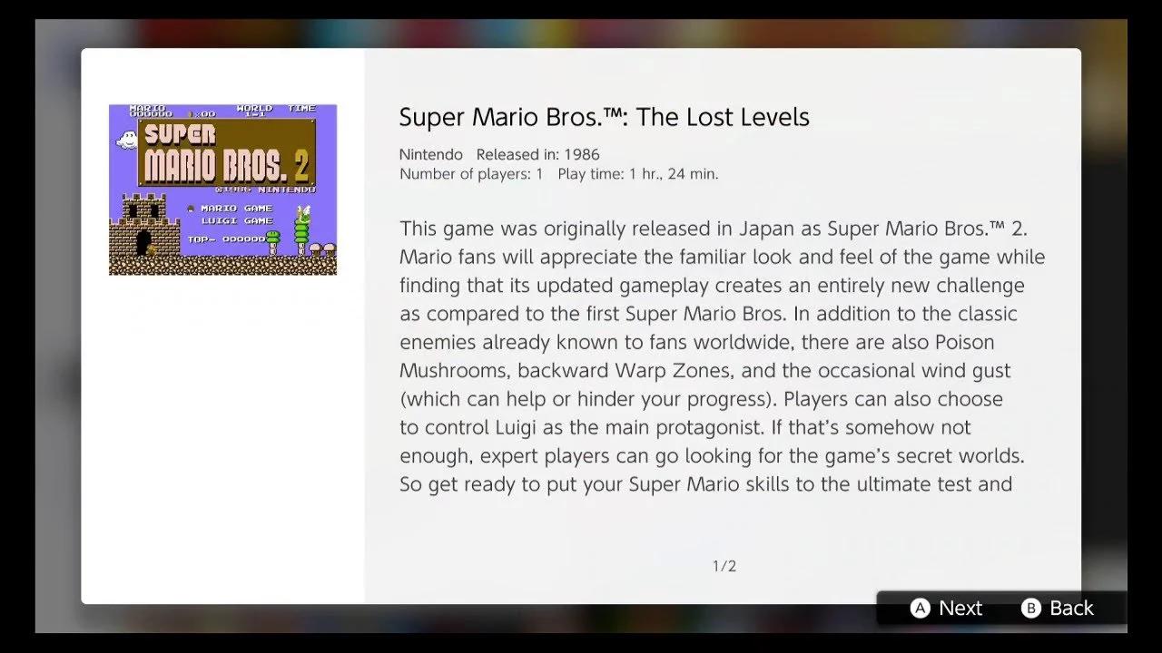 ErikH526 - Nintendo Entertainment System - Super Mario Bros. The Lost ...