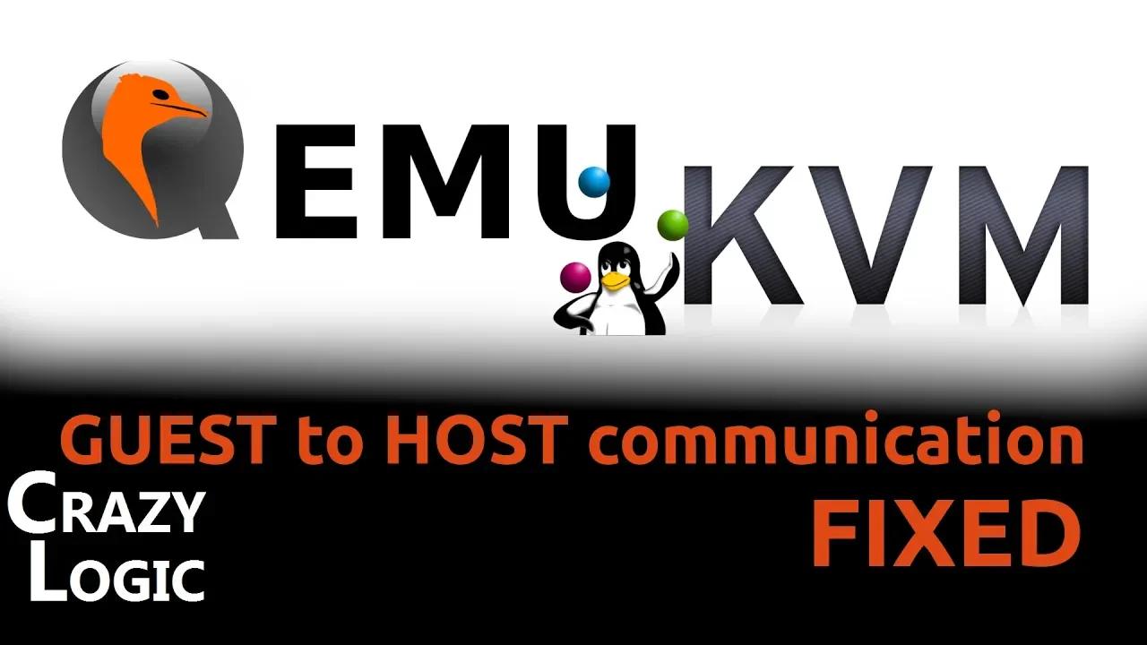 67 Vm Guest To Host Communication Under Qemu Kvm Virtual Machine Manager Ubuntu