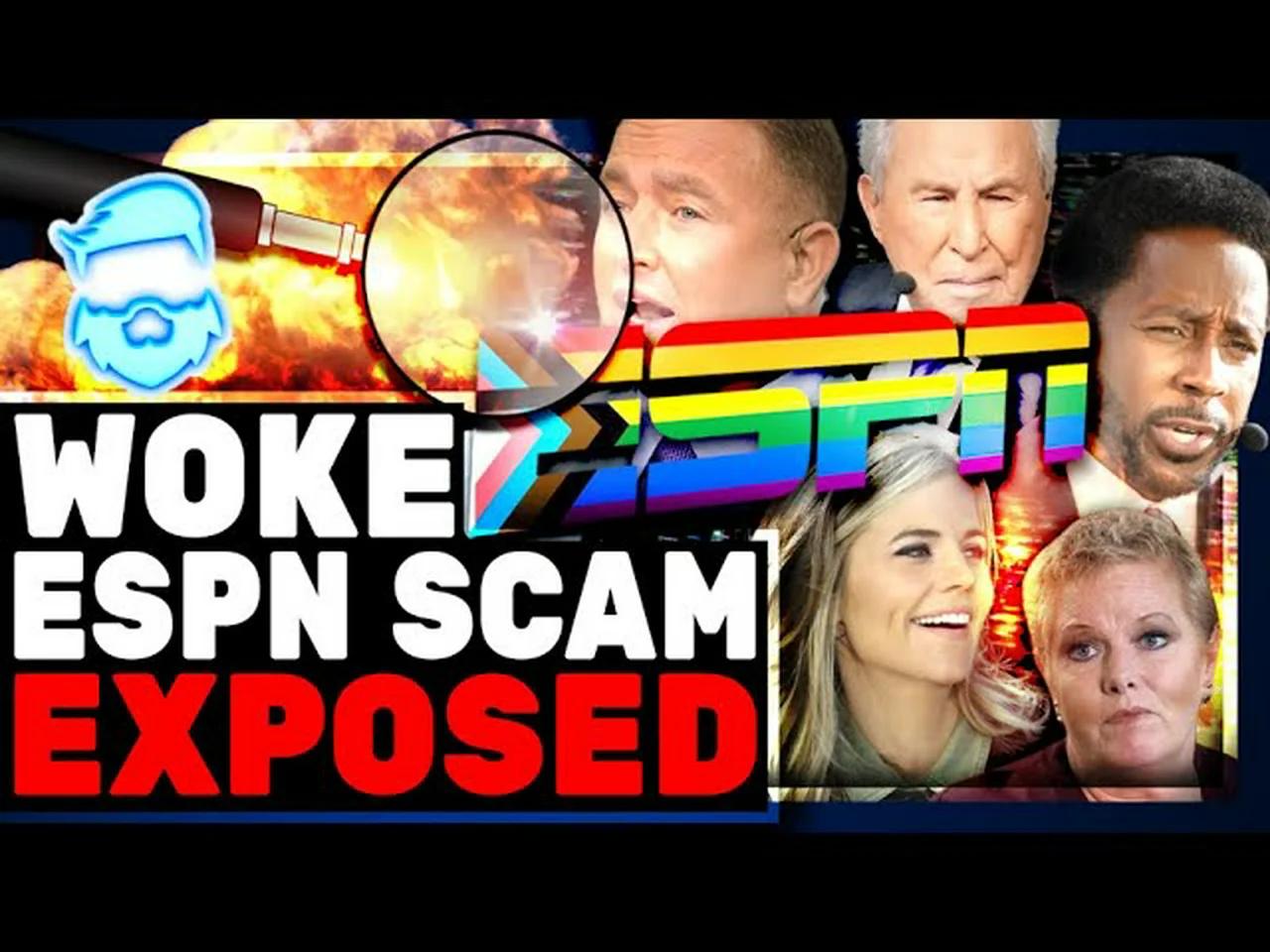 Woke ESPN BUSTED In 13 Year Scam After Backing Jimmy Kimmel Against ...