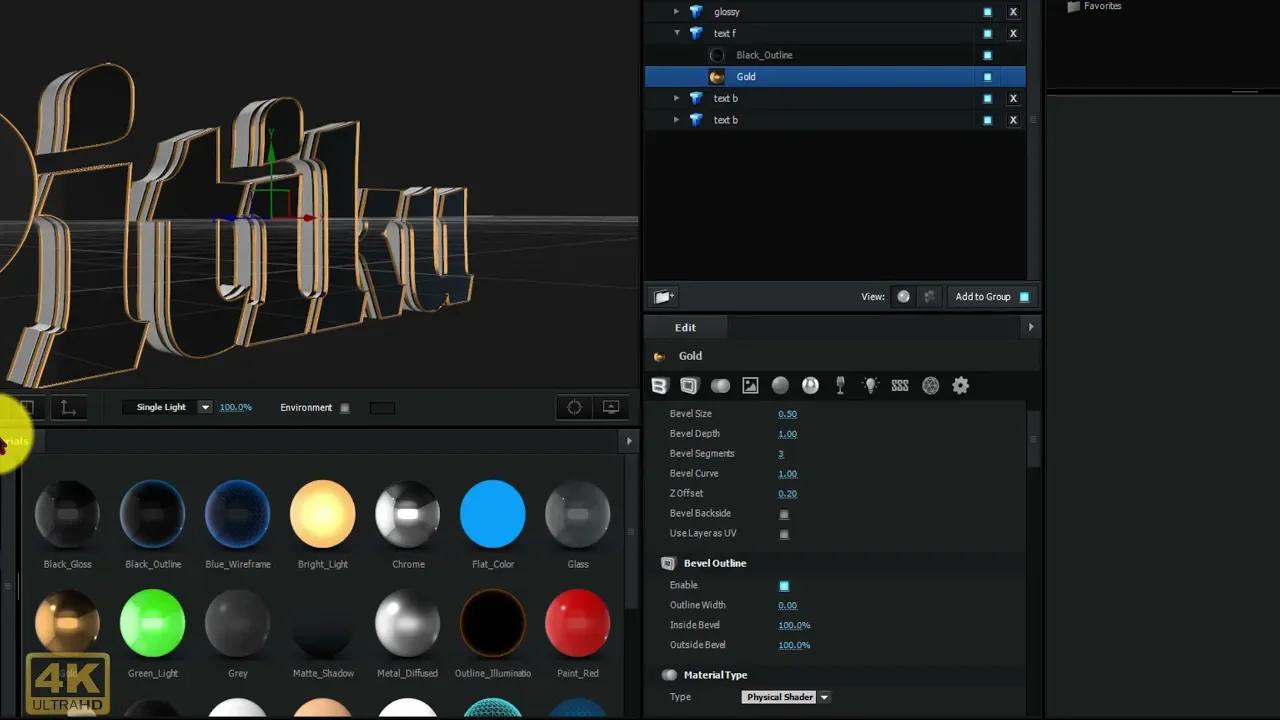 After Effects Tutorial 3D Text & Logo Animation 4k