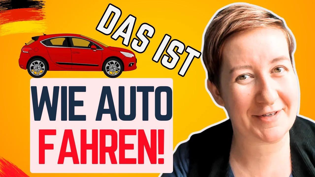 Grammatik lernen ist wie Auto fahren | Deutsch mit Marija