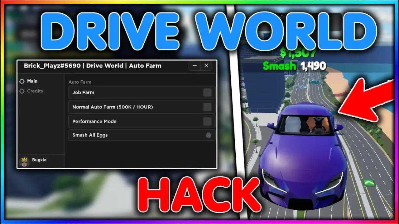 Roblox DRIVE WORLD Script Hack GUI | AUTO FARM + INFINITE MONEY | JOB ... Roblox DRIVE WORLD Script Hack GUI | AUTO FARM + INFINITE MONEY | JOB ...