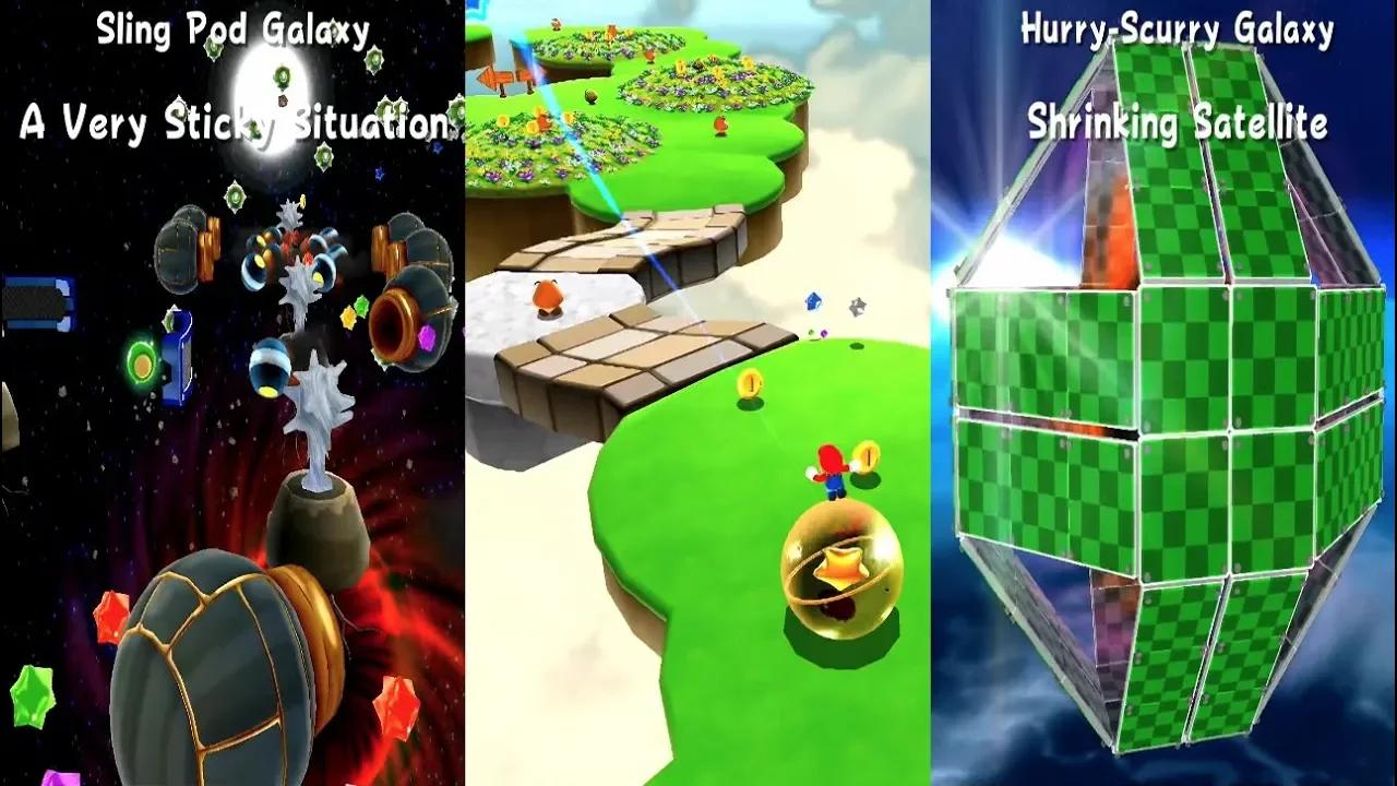 Super Mario Galaxy Walkthrough | Part 7 | Rolling Green Galaxy, Hurry ...