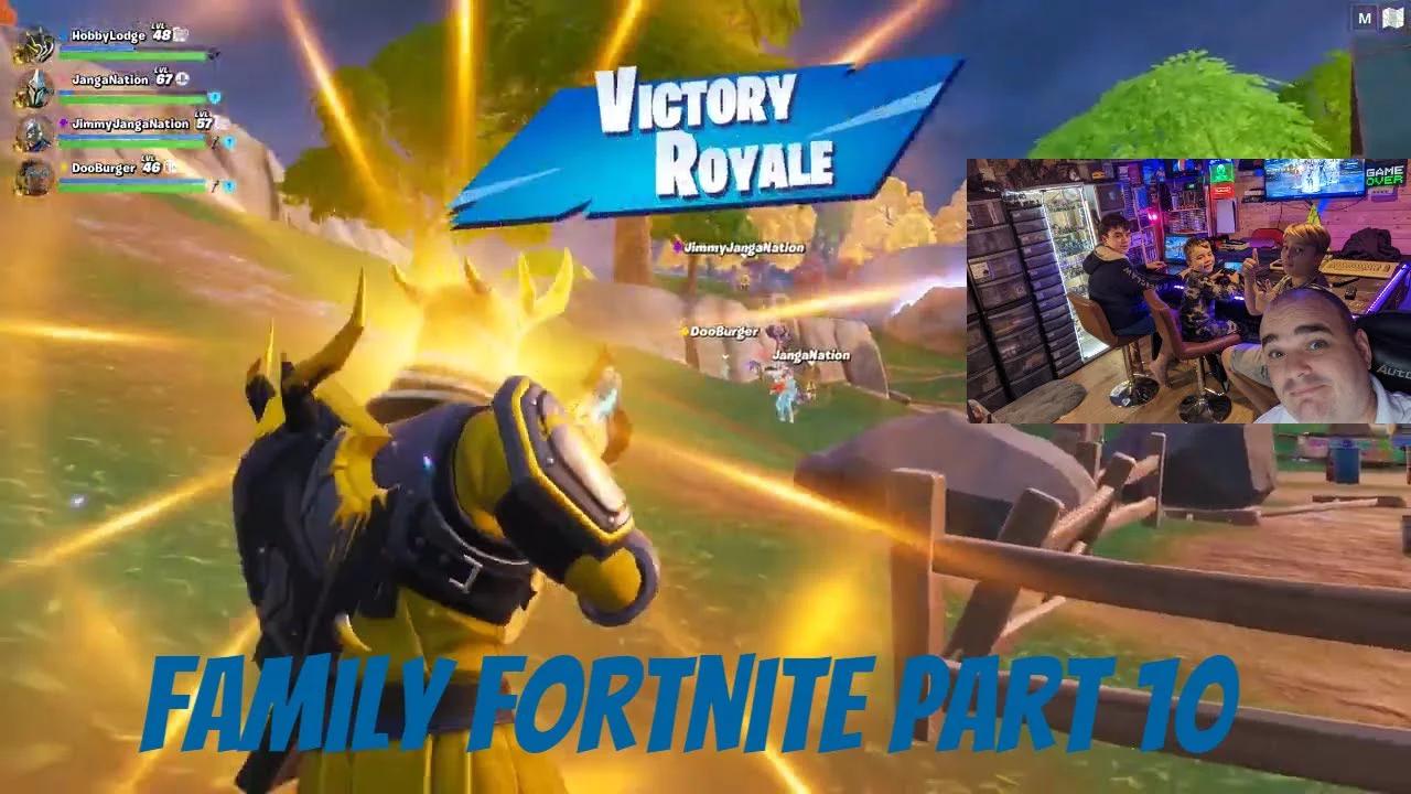 Family Fortnite Squads Highlights Part 10 #fortnite #gameplay #family