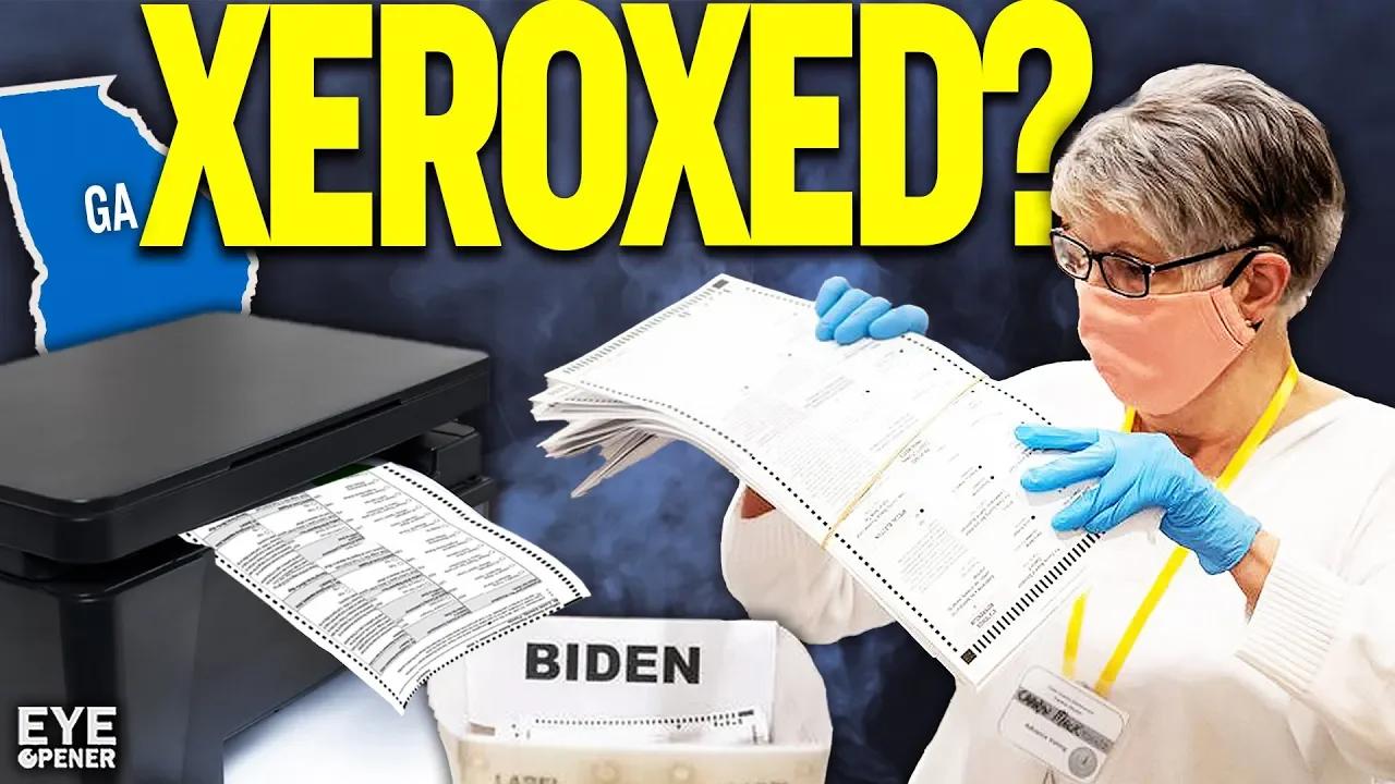 Georgia poll watchers swears ballots look suspicious; Leaked IRS docs ...