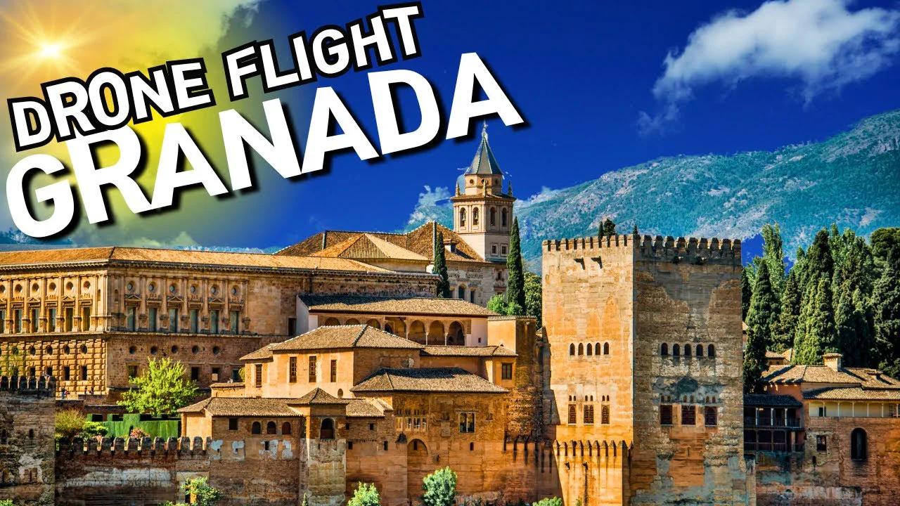 Granada from Above: A 4K Aerial Odyssey | Capturing the Beauty of Spain ...