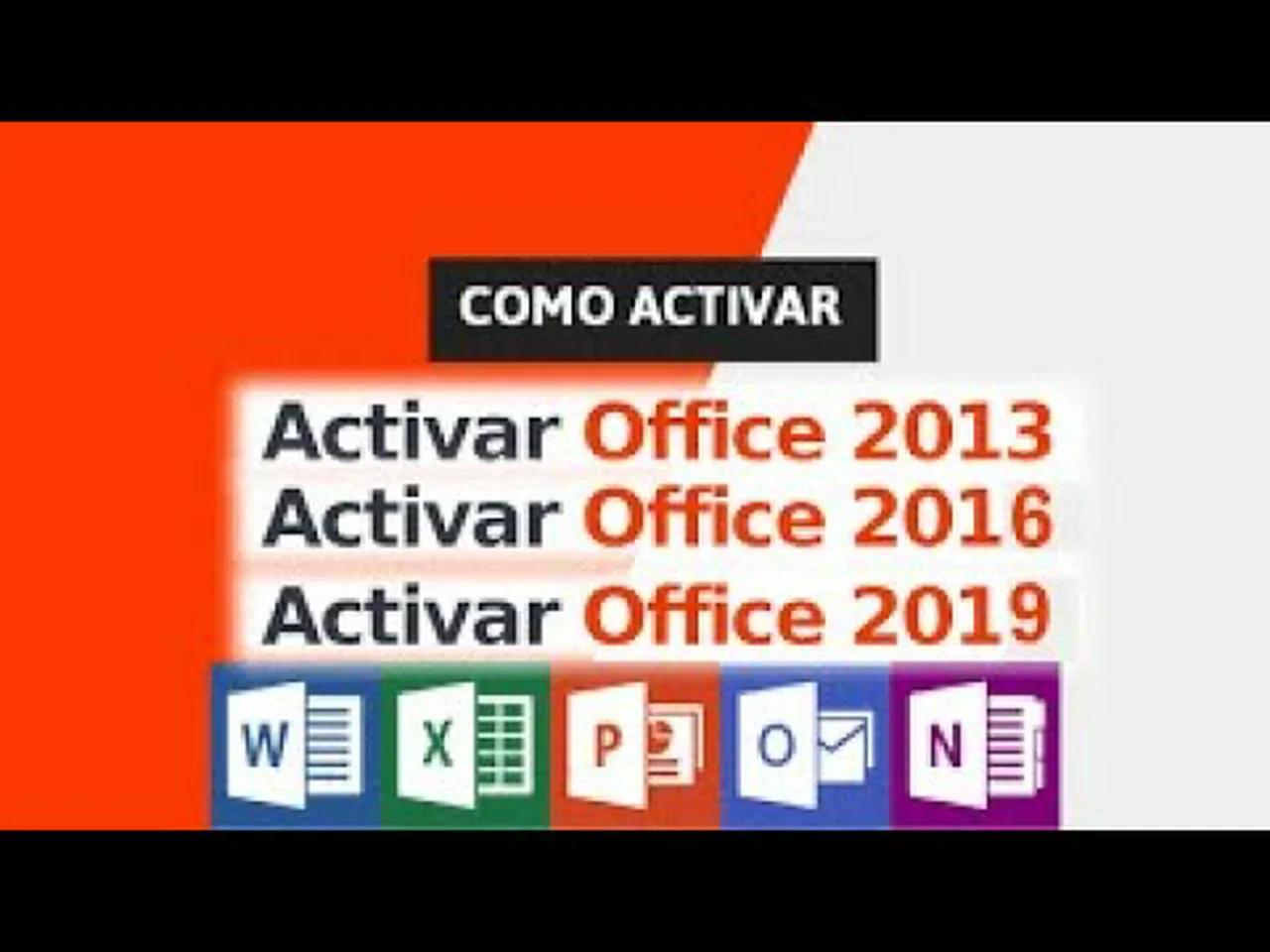 ACTIVAR OFFICE 2010 - 2013 - 2016 Y 2109 (KMS - DESCARGA DIRECTA)