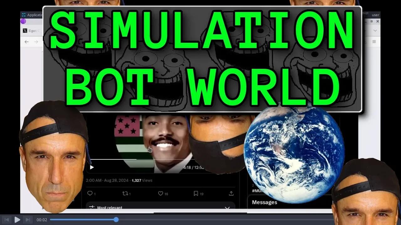 Autonomous AI Deepfake Bot World