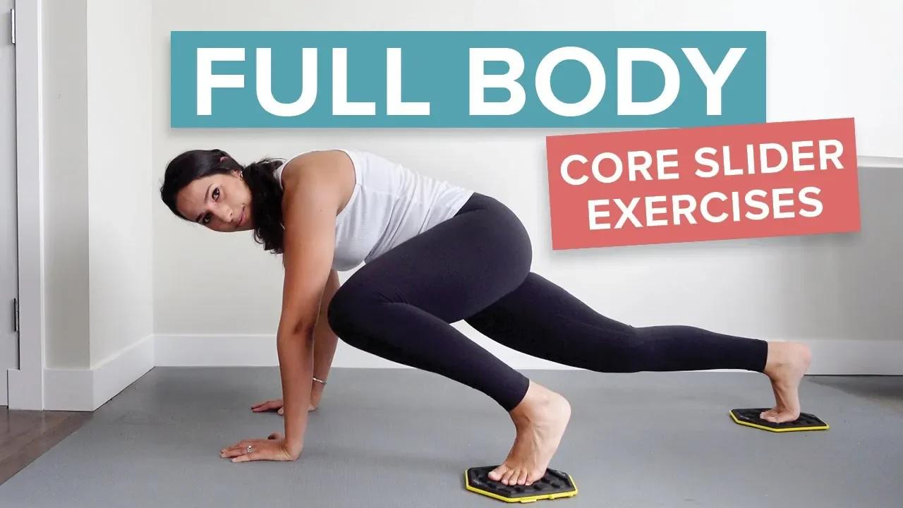 14 Full Body Exercises Using Core Sliders To Transform Your Core (LOW ...
