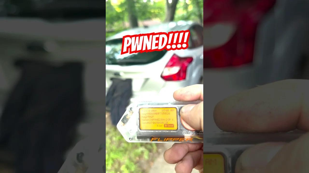 Flipper Zero & Dark Web Firmware Copies My Car Keys Just By Locking It!!